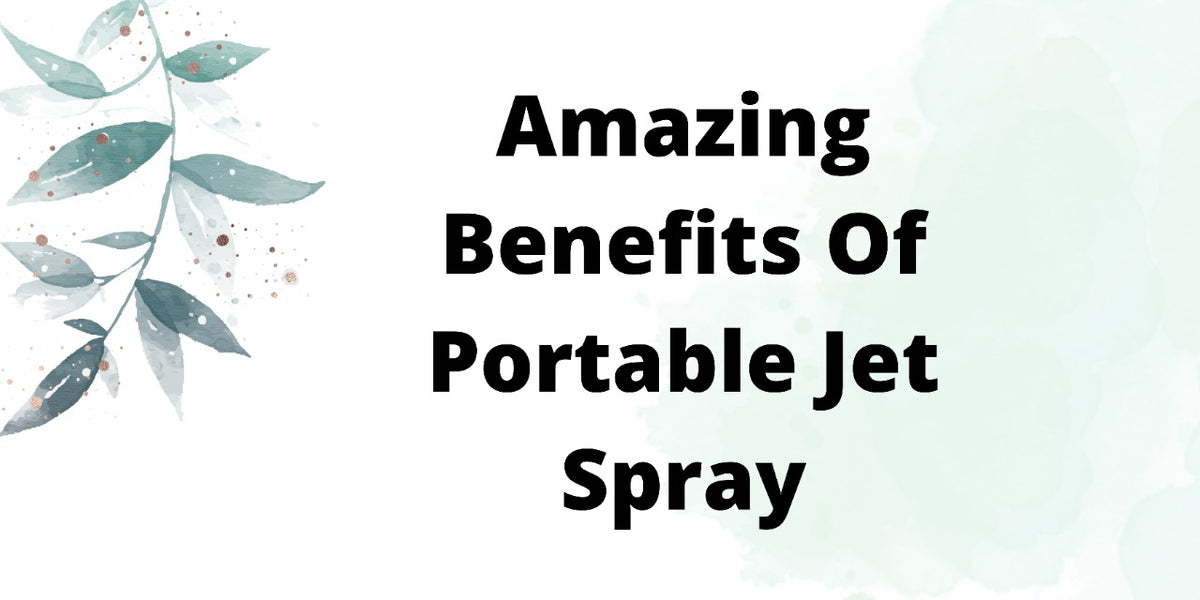 Know Amazing Benefits Of Portable Jet Spray | Feel Spotless