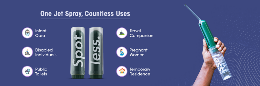 Portable Jet Spray for Toilet – Feel Spotless